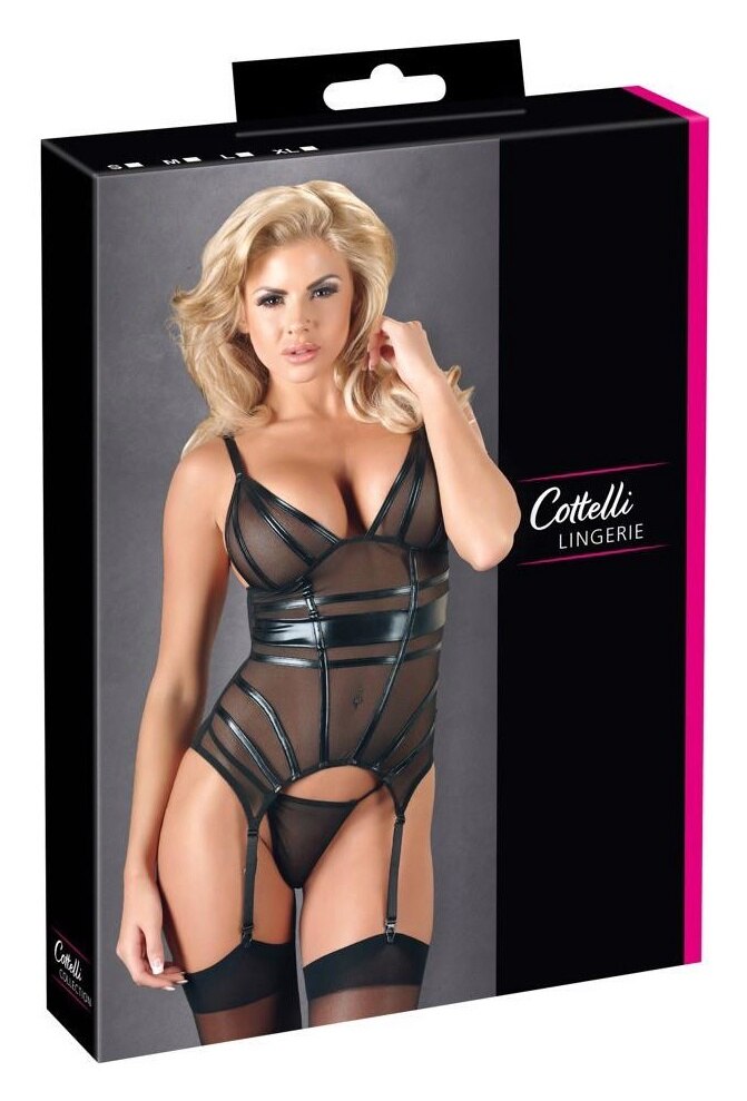 Lenjerie Sexy Dama Cottelli Lingerie Poliamida Negru Emag Ro