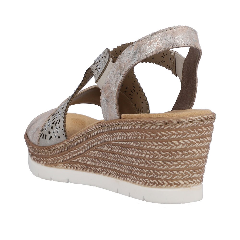 Sandale dama Rieker Linesa, multicolor, 42 - eMAG.ro