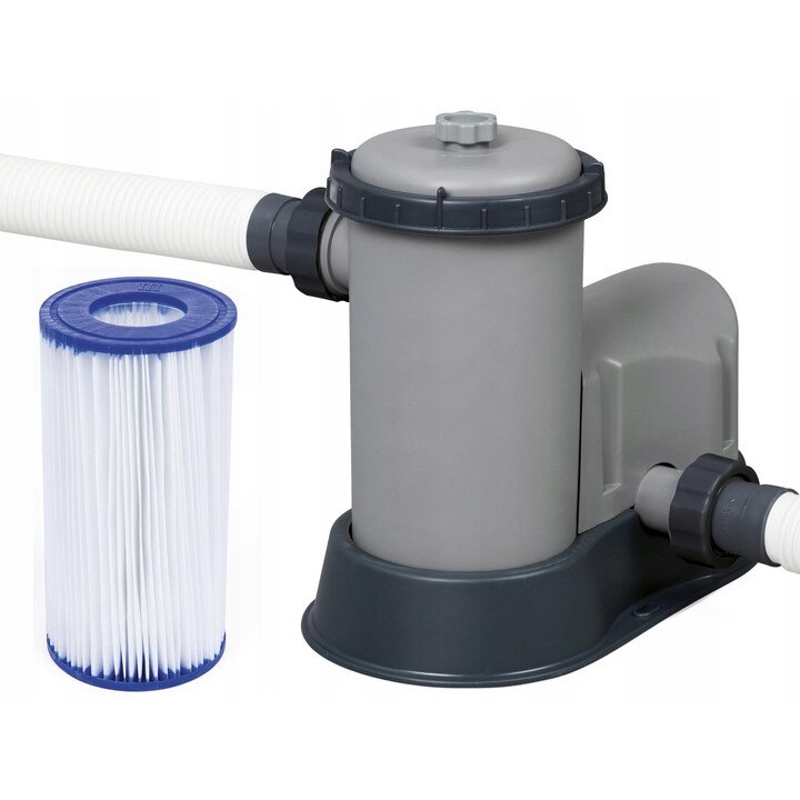 Piscina cadru metalic Bestway, 549x122cm, 23.000 litri, cu pompa de ...