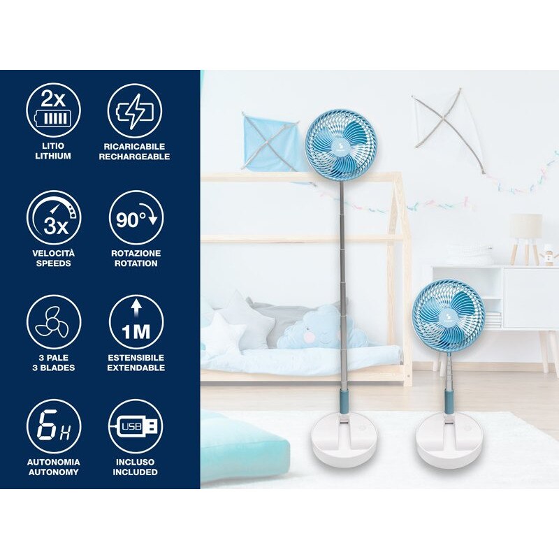 Ventilator extensibil reincarcabil, Beper, P206VEN450 - eMAG.ro