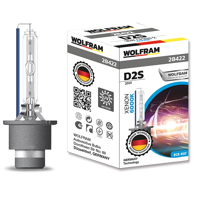 Bec Xenon D2S 6000K Wolfram - eMAG.ro