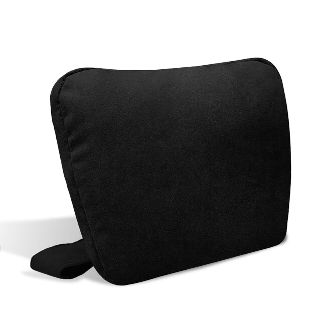 Perna auto tetiera, tip alcantara, 25x21 cm, negru - eMAG.ro