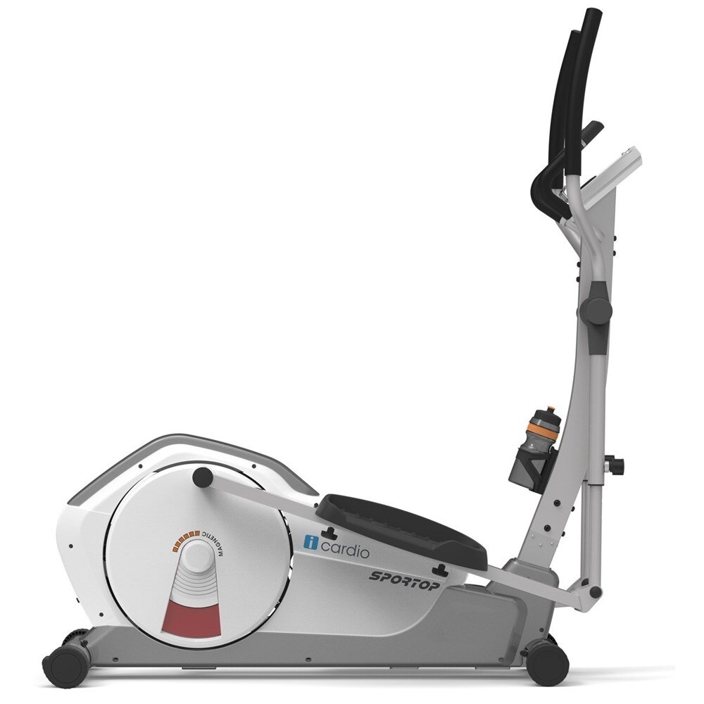 Stepper eliptic, Sportop, E2000i, 16 nivele, Argintiu - eMAG.ro