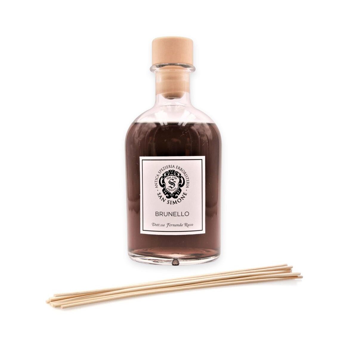 Difuzor de parfum cu betisoare, San Simone, BRUNELLO, 250 ml - eMAG.ro