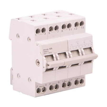 Intrerupator general trifazic 1-0-2, 4x40A, 4P, Eurolamp - eMAG.ro