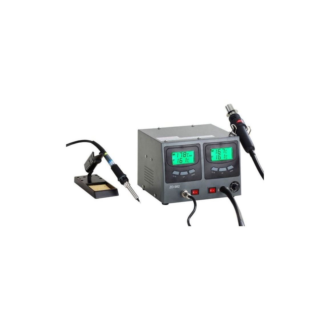 Statie de lipit, Hadex, Suflanta 320W, 24, 230V, Gri - eMAG.ro