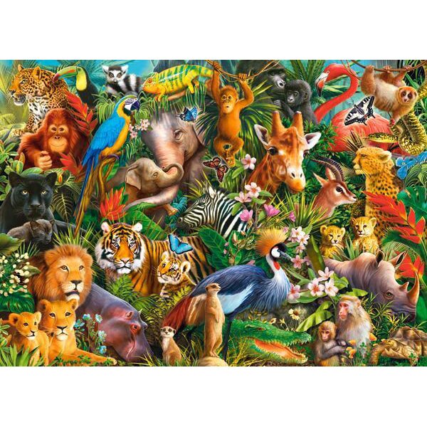 Puzzle Castorland - Amazing animals, 180 piese - eMAG.ro