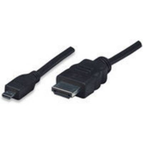Cablu HDMI [1x mufa HDMI 1x mufa HDMI D micro] 2 m negru 756589 (324427 ...