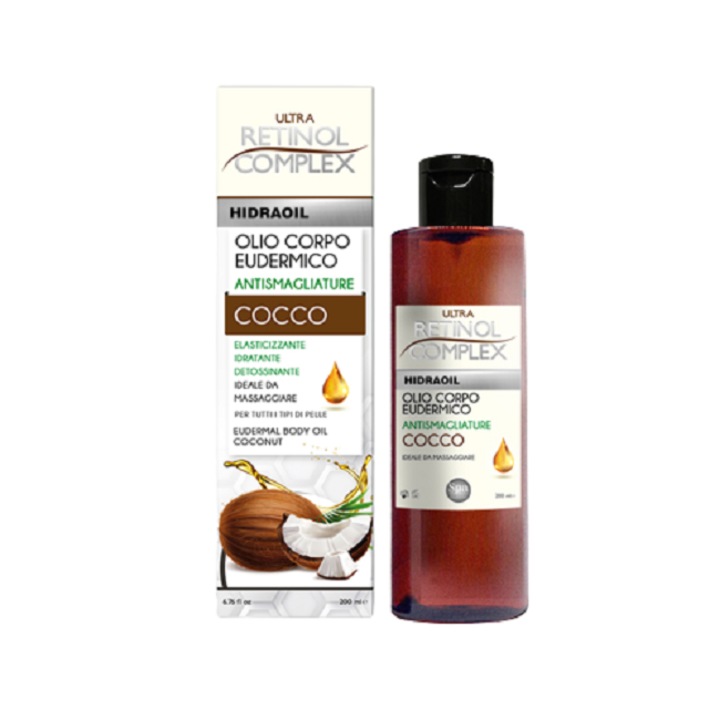 Ulei de masaj antivergeturi, cu cocos, Ultra Retinol Complex, 200 ml ...