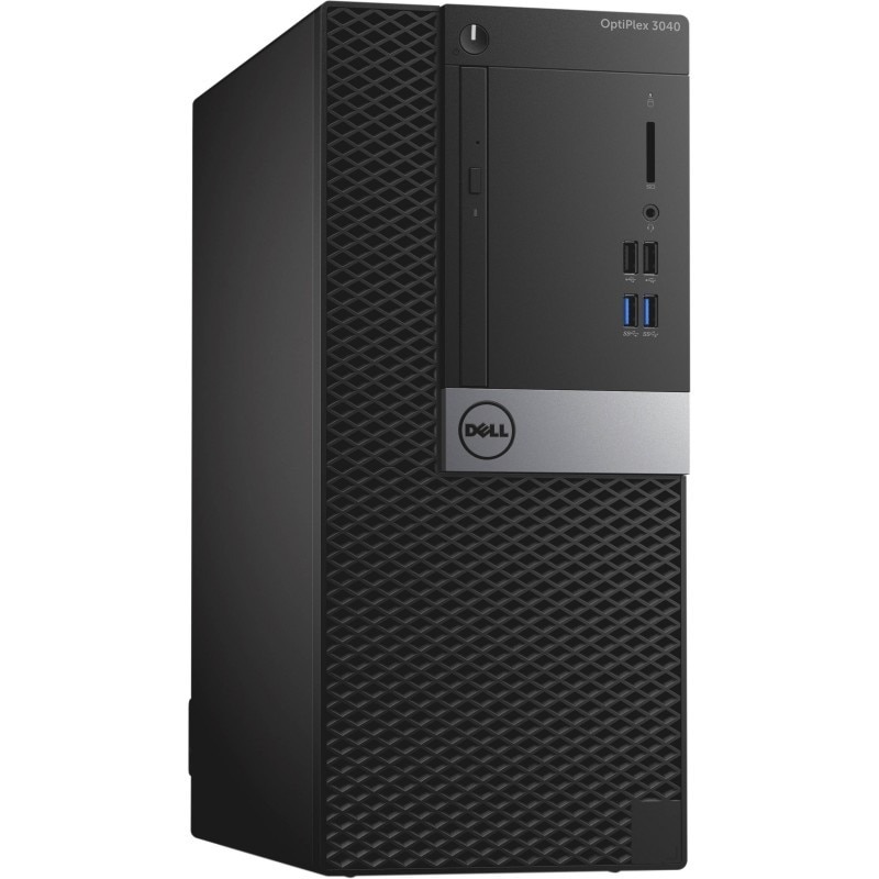 Desktop PC DELL OptiPlex 3040 MT, Procesor Intel Core i3-6100 3.7GHz ...