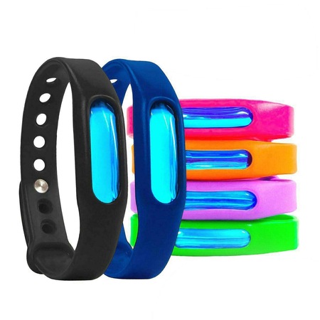 Set 6 Bratari Din Silicon Anti-Tantari/Insecte, Efect Repelent pana la ...