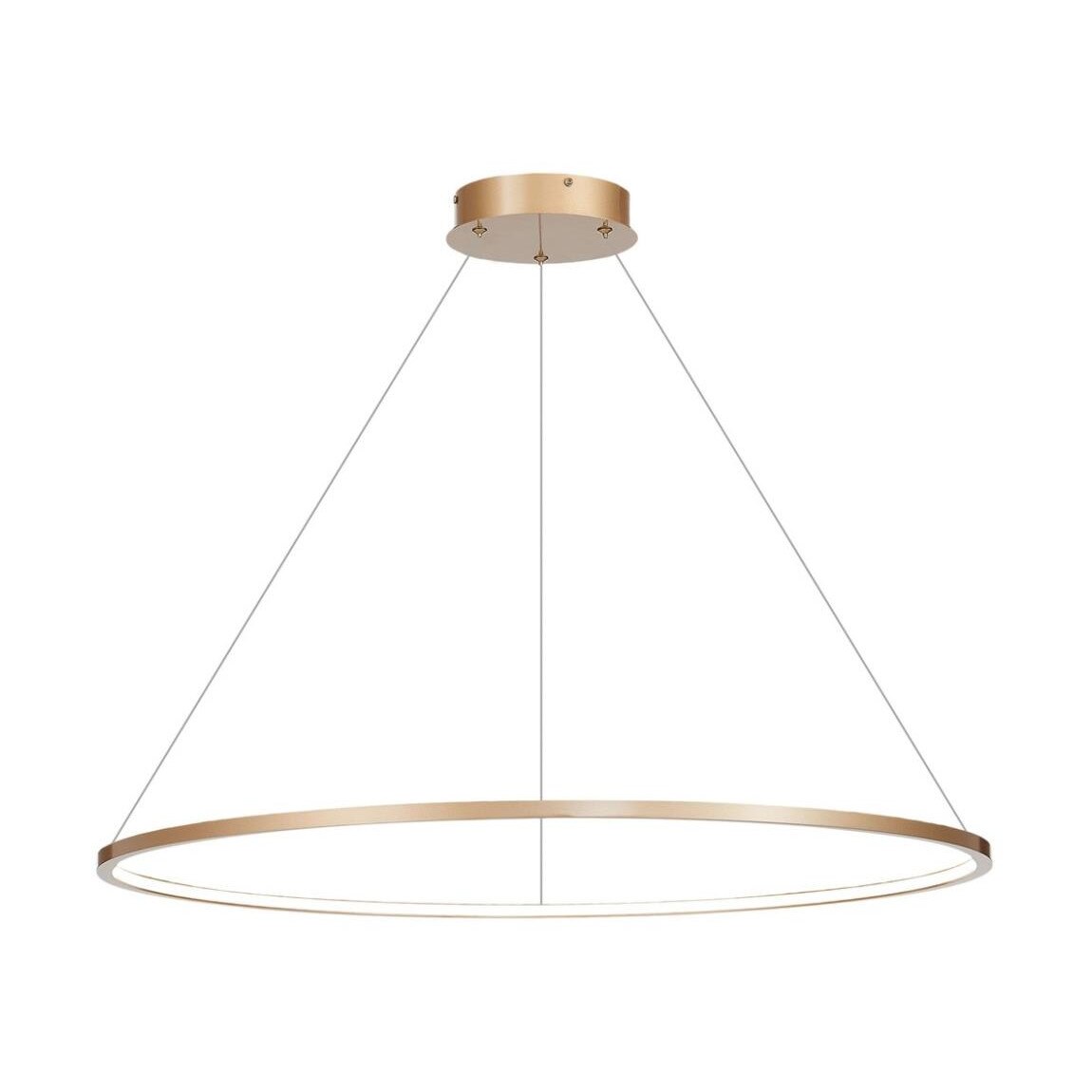 Lustra, Milagro, LED, Metal, Auriu - eMAG.ro
