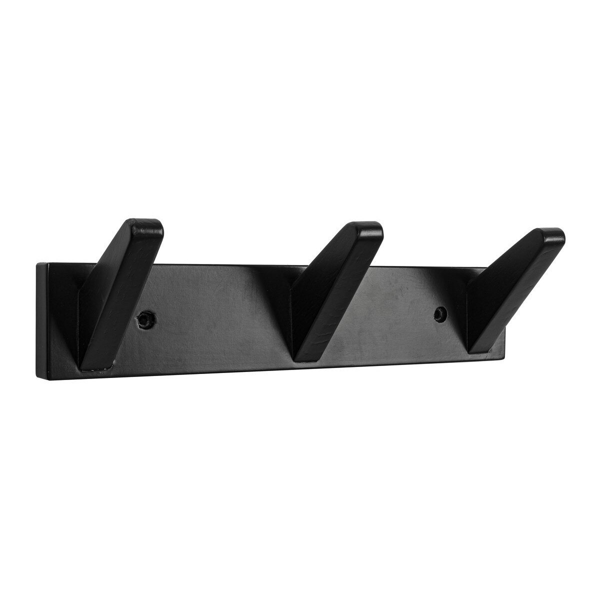 Cuier perete lemn negru Daiki 31x9 cm - eMAG.ro