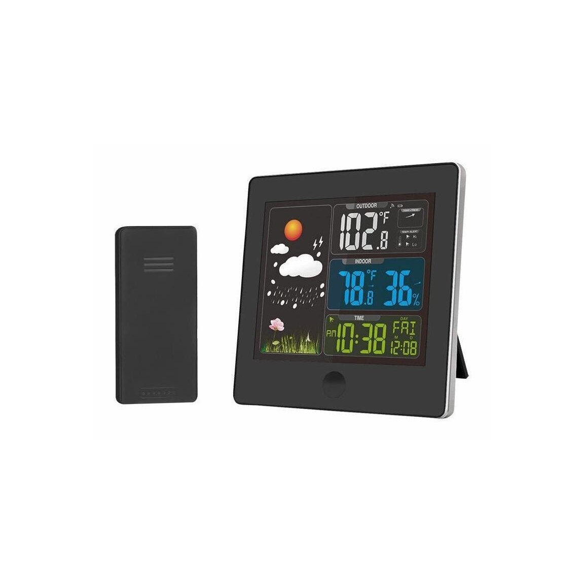 Statie meteo, Solight, Afisaj LCD, Negru - eMAG.ro