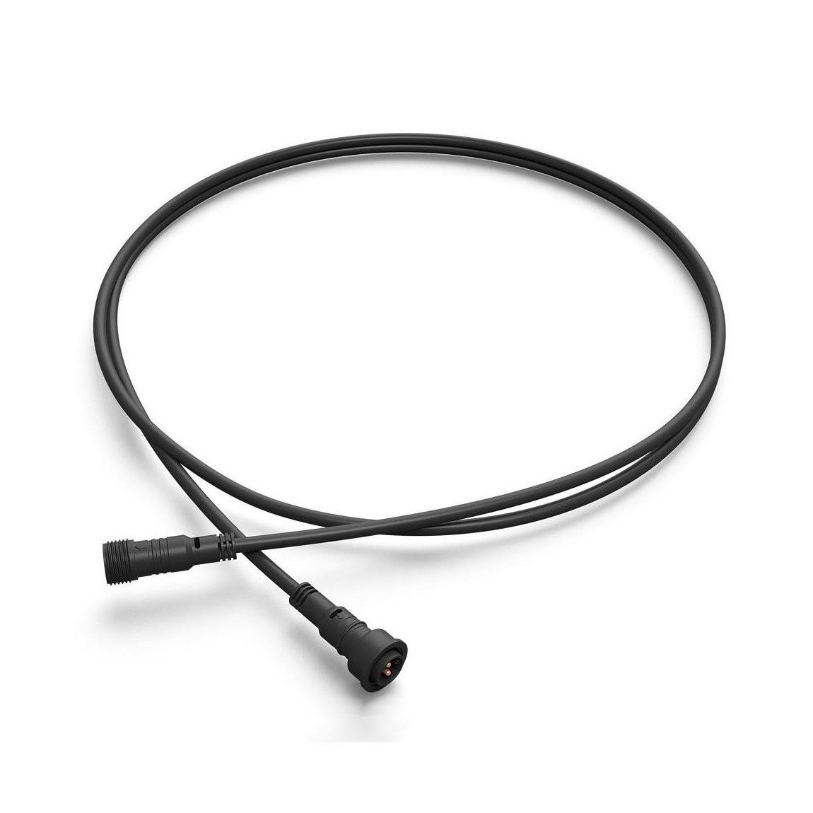 Cablu prelungitor de exterior, Philips, 2m, Negru - eMAG.ro