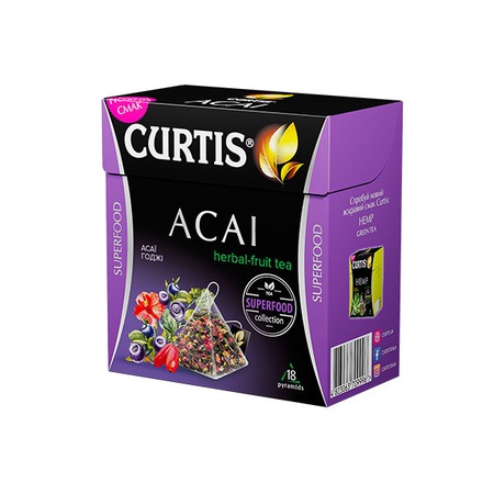 Ceai de fructe Curtis Acai (18 plicuri) - eMAG.ro