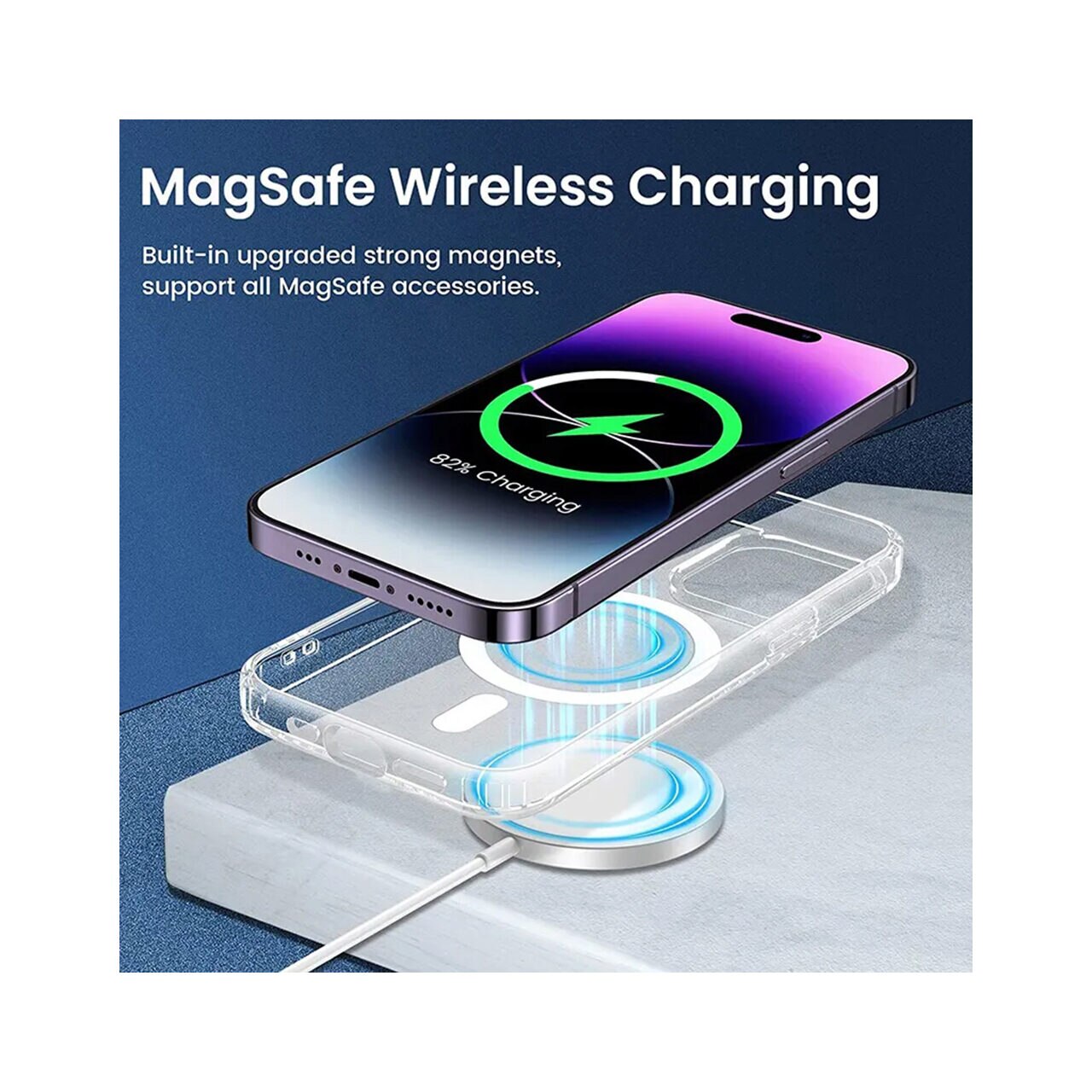 Apple iPhone 13 Pro Techsuit MagSafe Pro Blue tok - eMAG.hu