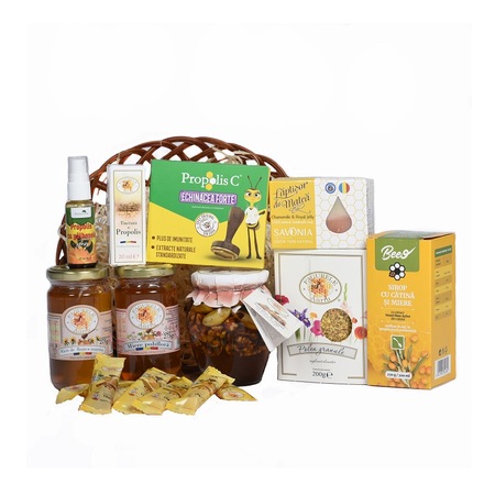 Cos cu Produse – Propolis si Miere marca Fagurele Auriu - eMAG.ro