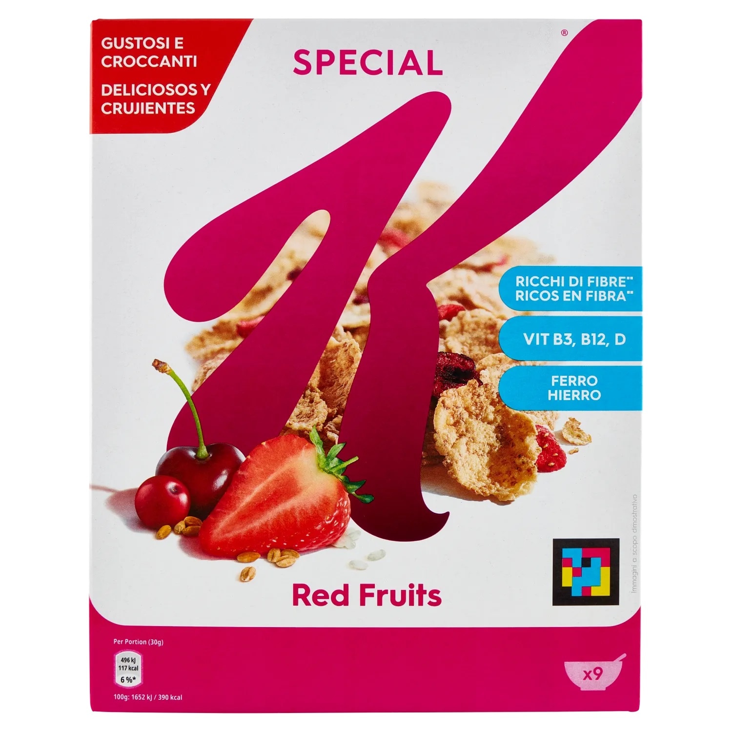 Cereale Kellogg's Special K cu Fructe Rosii, 290 g - eMAG.ro