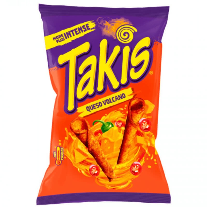 Chips tortilla Takis Queso Vulcano 90g - eMAG.ro