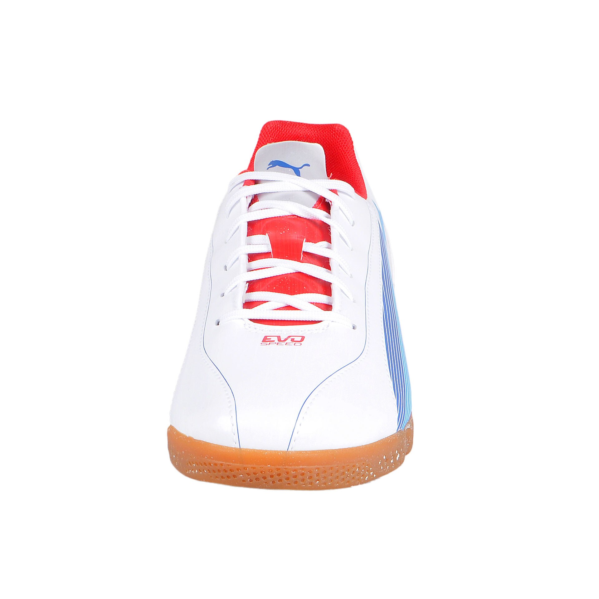 Мъжки футболни обувки Puma EvoSPEED 5 IT Indoor, бели, 44 - eMAG.bg