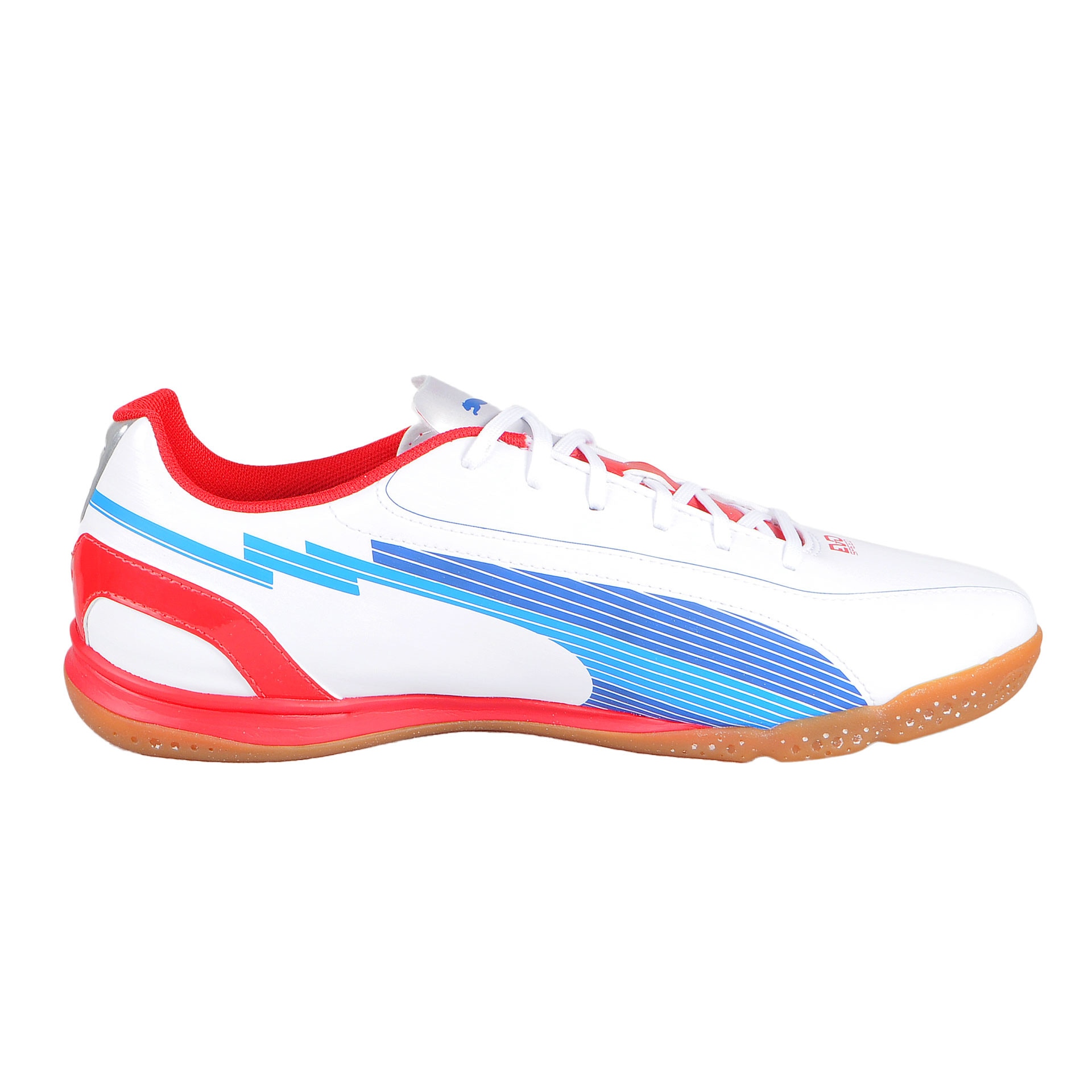 Мъжки футболни обувки Puma EvoSPEED 5 IT Indoor, бели, 44 - eMAG.bg