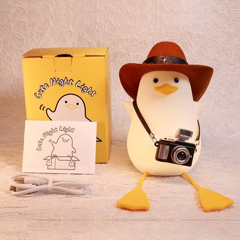 Lampa de veghe portabila, cu palarie de cowboy si aparat de ...