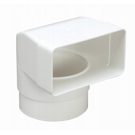 Cot 90° pentru ventilatie, Vents, PVC, 120x60mm/fi100mm - eMAG.ro