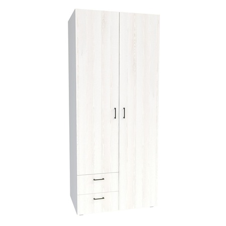 Dulap JUMBO 6 rafturi 90x211x57, Carcasa PAL Gri piatra, Fete PAL Pin ...