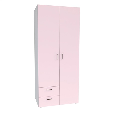 Dulap JUMBO 6 rafturi 90x211x57, Carcasa PAL Gri piatra, Fete PAL ...
