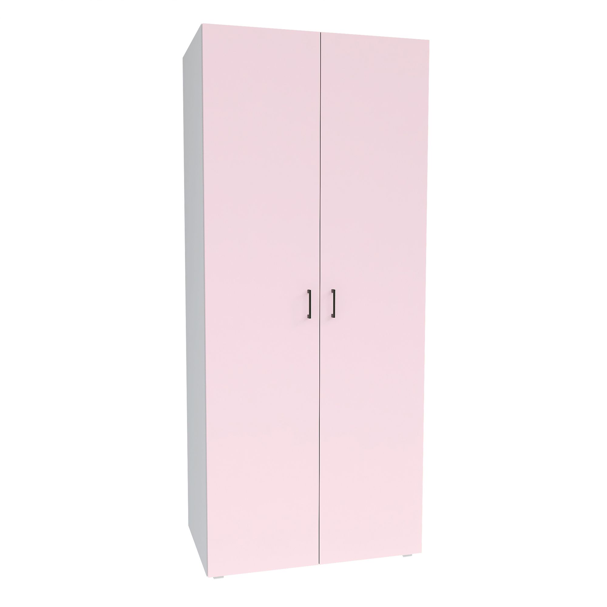 Dulap JUMBO 2 rafturi si bara de umerase 90x211x57, Carcasa PAL Gri ...