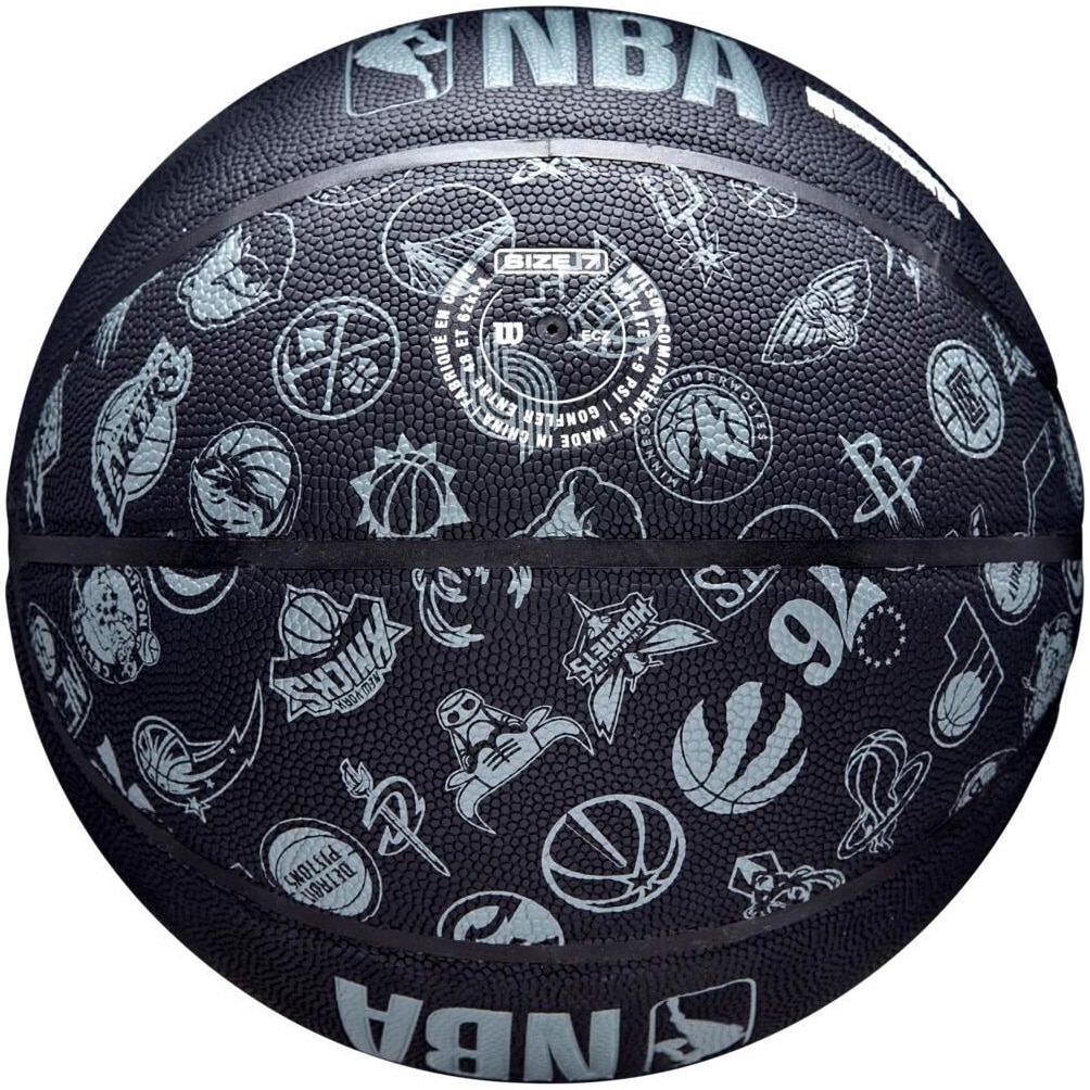 Minge baschet Wilson NBA All Team, marime 7, negru - eMAG.ro