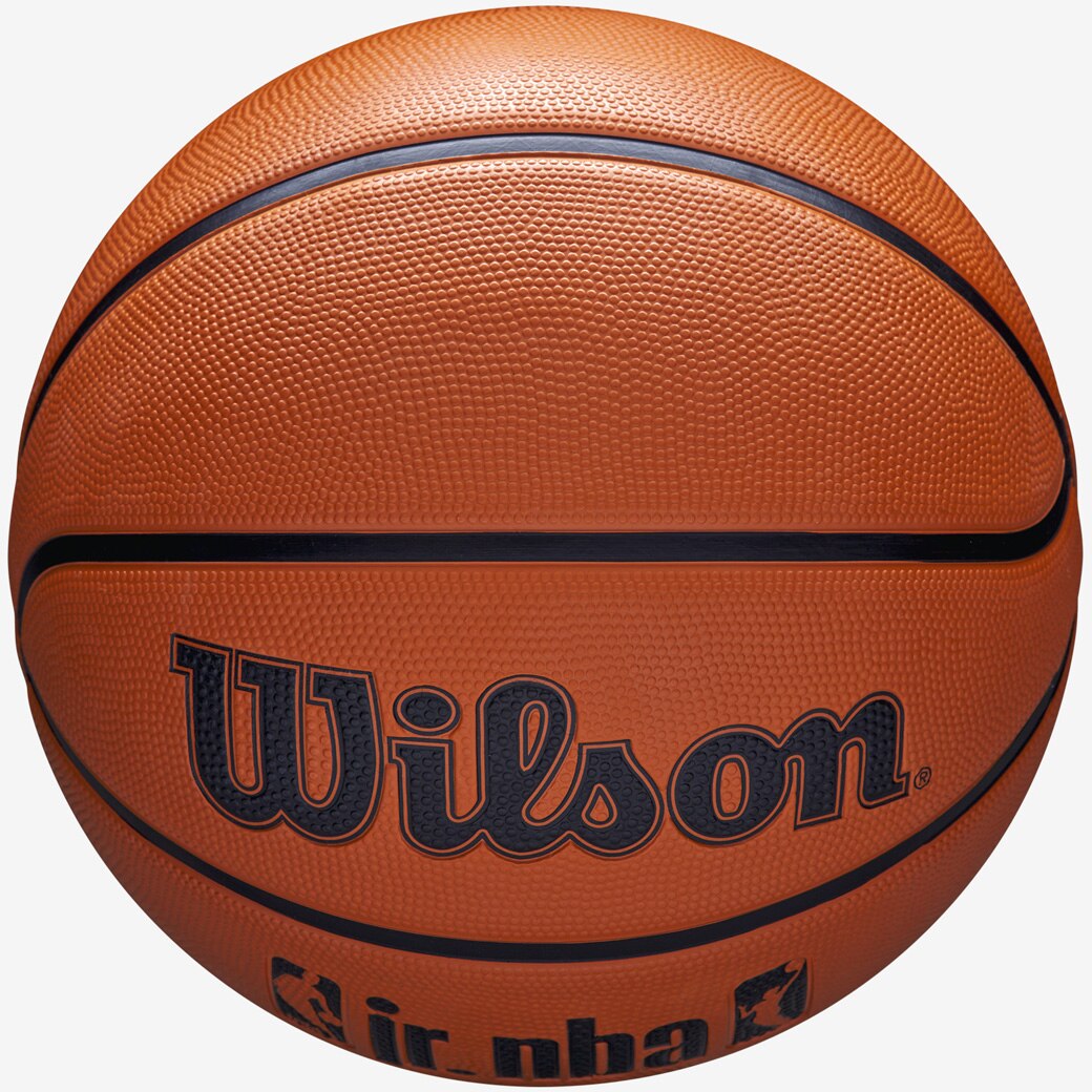 Minge baschet Wilson JR NBA DRV FAM LOGO, marime 5, maro - eMAG.ro