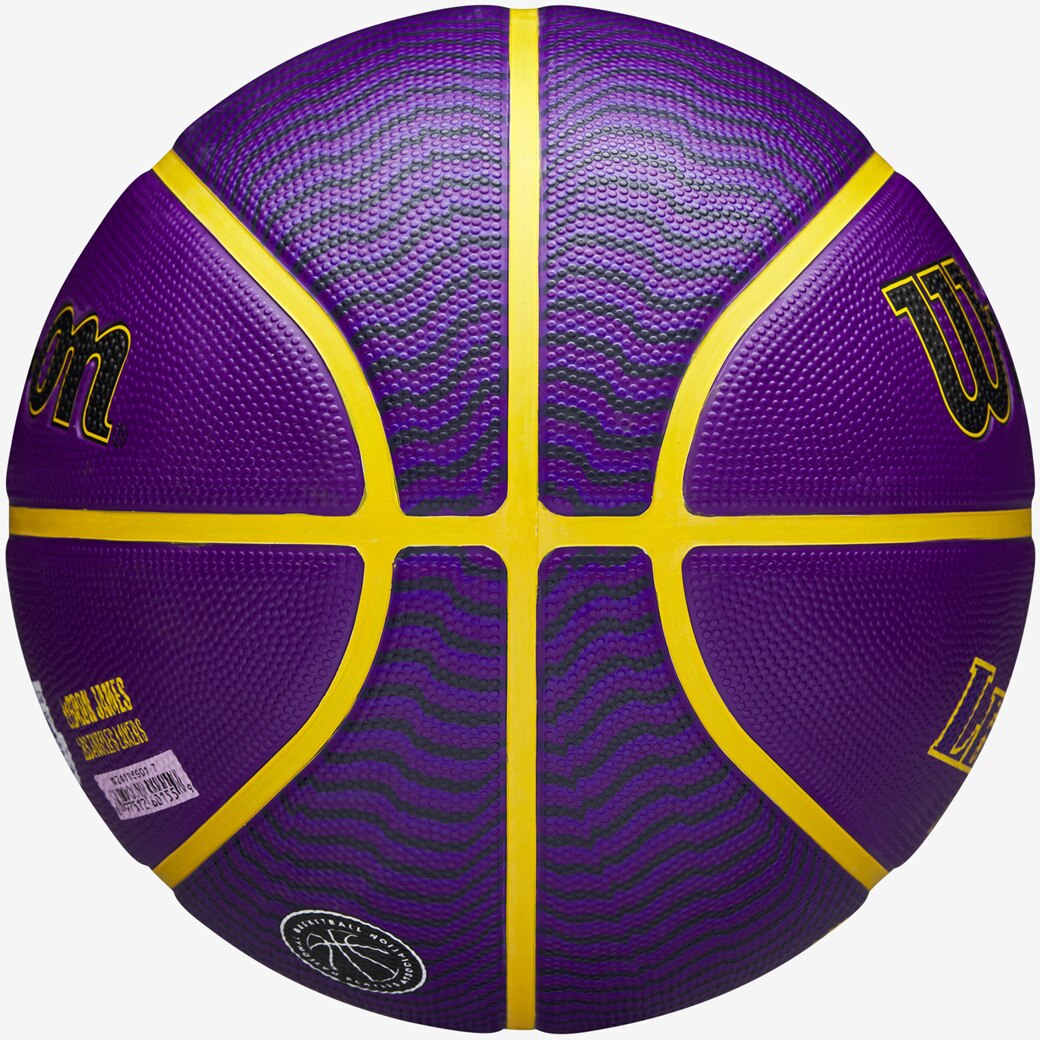 Minge baschet Wilson NBA Player Icon Outdoor Lebron, marime 7, mov ...