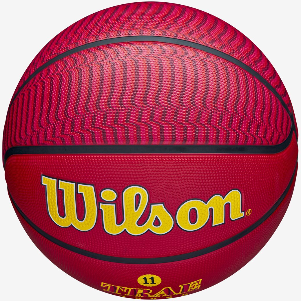 Minge baschet Wilson NBA Player Icon Outdoor Trae, marime 7, rosu - eMAG.ro