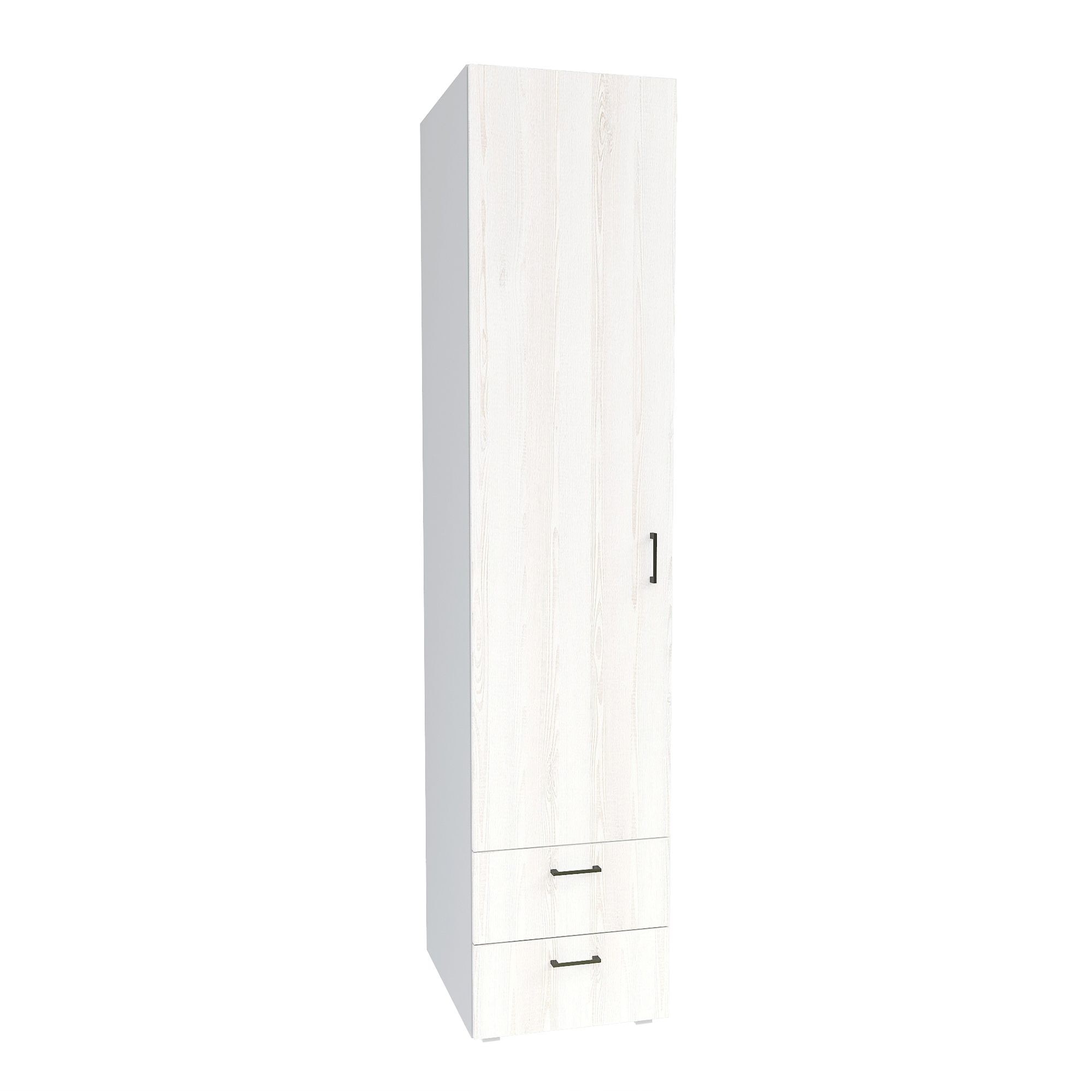 Dulap JUMBO 4 rafturi si 2 sertare 46x211x57, Carcasa PAL Gri piatra ...