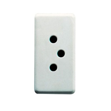 Priza SW Gewiss System Tip 12 GW20351 2P+E 10A 1 Modul Alb - eMAG.ro