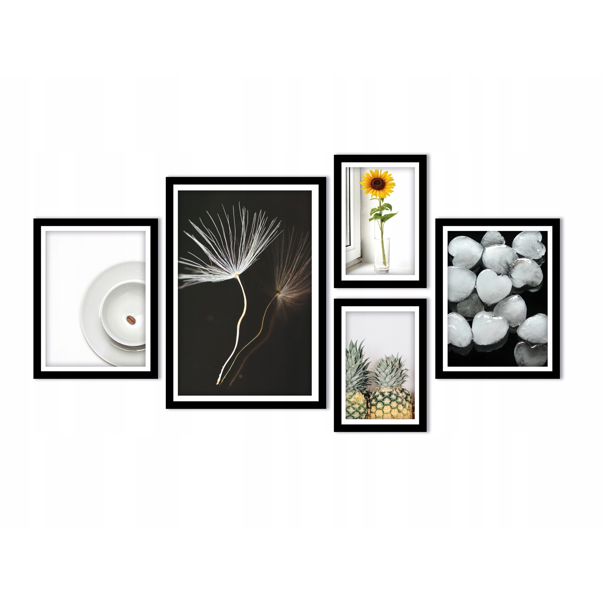 Set de 5 tablouri, Multicolor - eMAG.ro