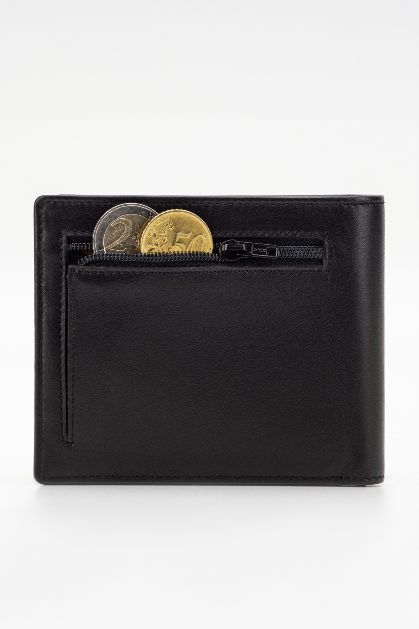 Portofel modern slim clasic barbati, Richhoff, protectie RFID, piele ...