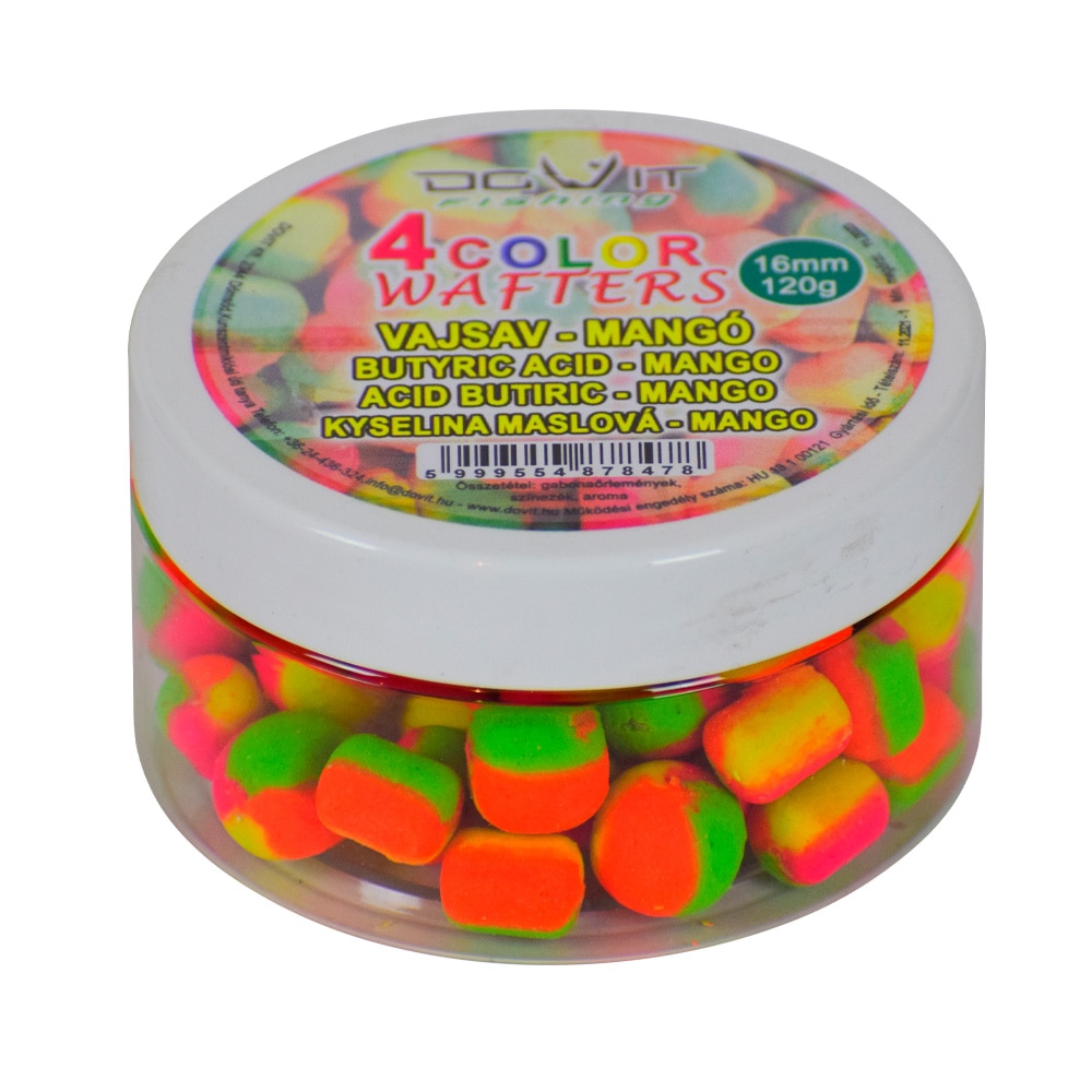 Momeala Carlig Wafters Dovit 4 Color 120 gr Diametru 16 mm Aroma Acid ...