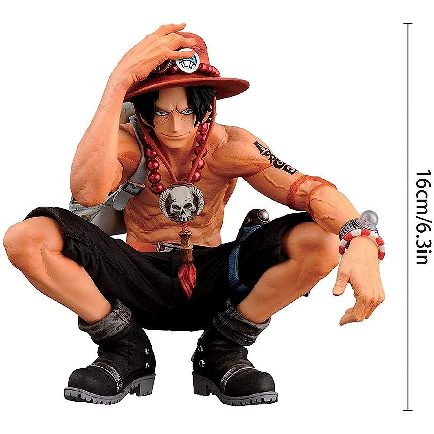 Figurina One Piece, HiScooter, Model Portgas D. Ace, Multicolor - eMAG.ro