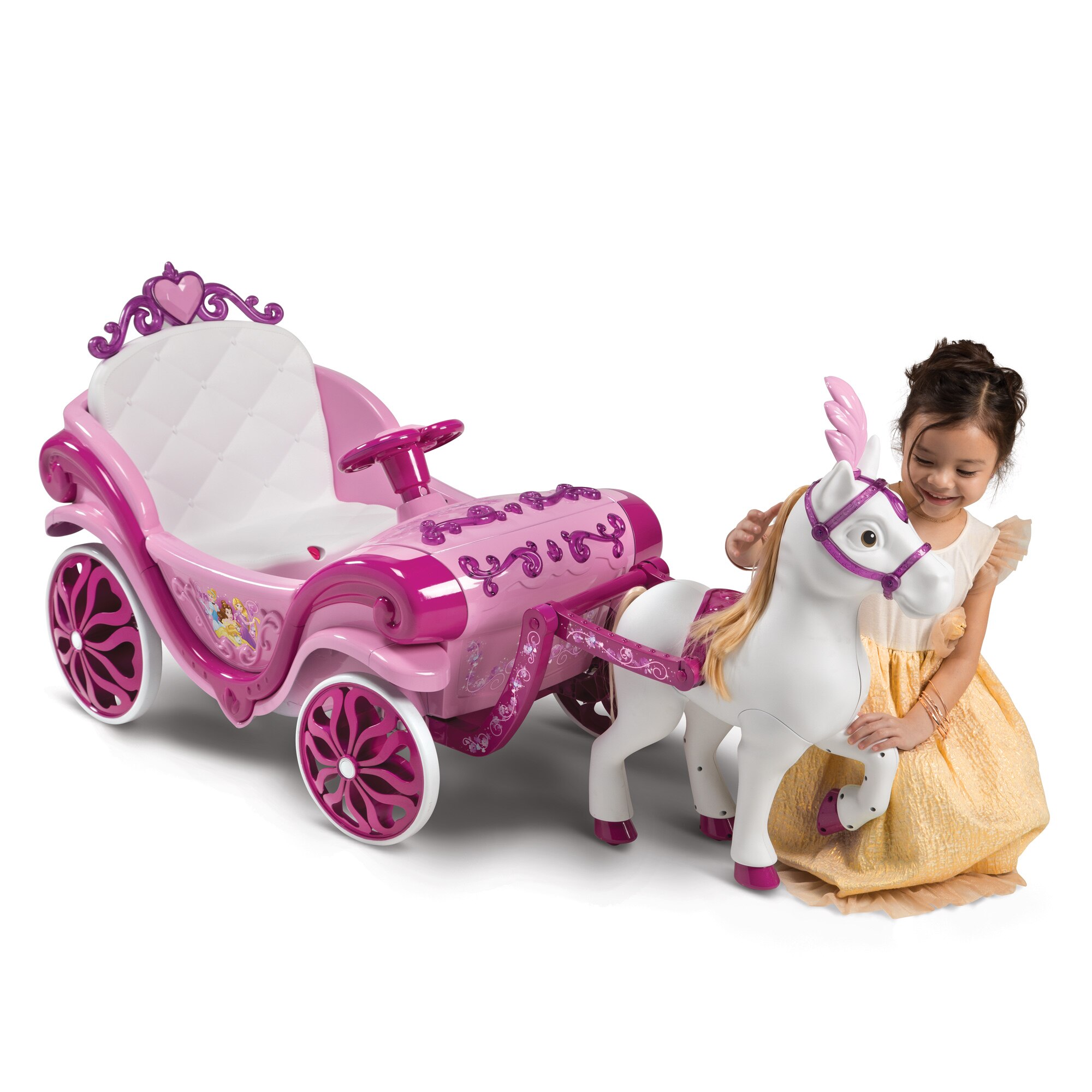 Trasura electrica pentru copii Huffy Disney Princess, 6v - eMAG.ro