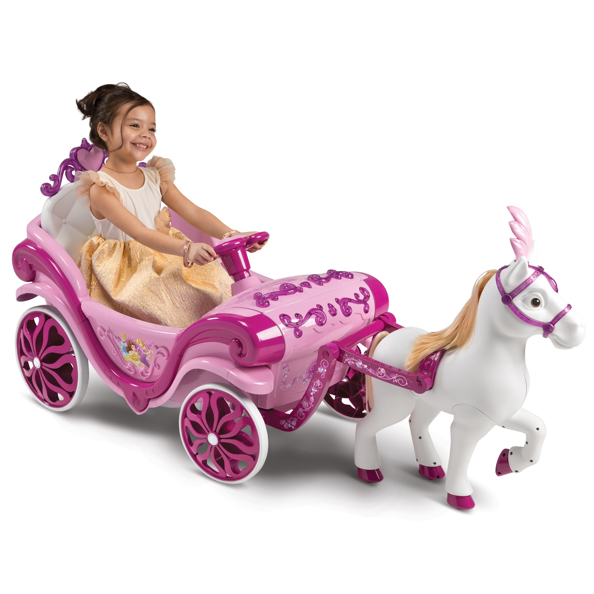 Trasura electrica pentru copii Huffy Disney Princess, 6v - eMAG.ro