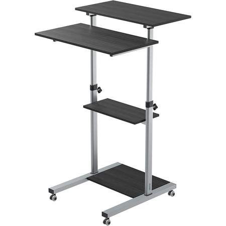 Birou mobil cu inaltime reglabila, picioare ergonomice cu 4 roti mobile ...