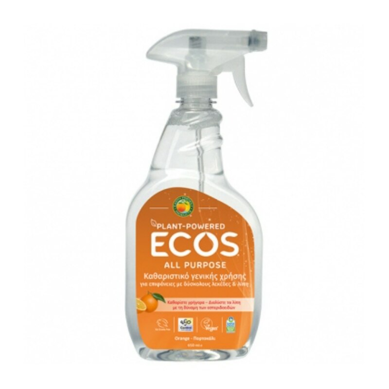 Detergent universal, Ecos - Earth Friendly, Cu portocala, 650 ml - eMAG.ro