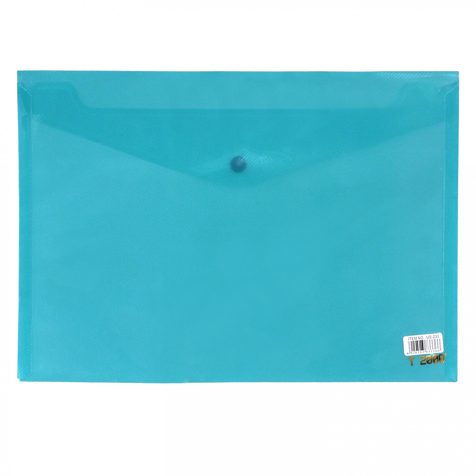 Mapa plastic A4 semitransparenta, cu buton si clapeta in V, US-230V ...