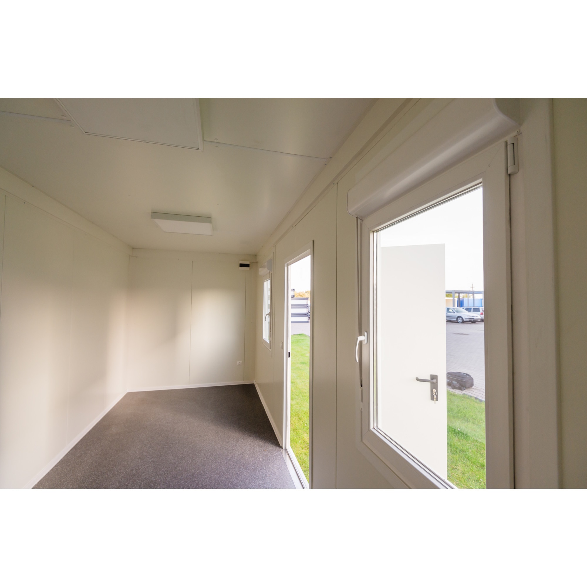 Container Modular, RAL 9010, 6058 x 2348 x 2820 cm - eMAG.ro