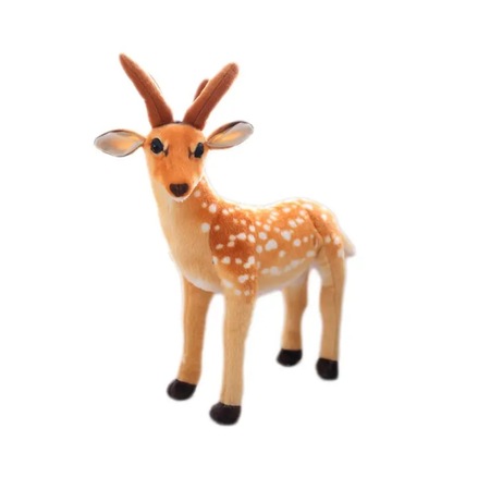 Caprioara de plus, picioare flexibile, multicolor, 65 cm - eMAG.ro
