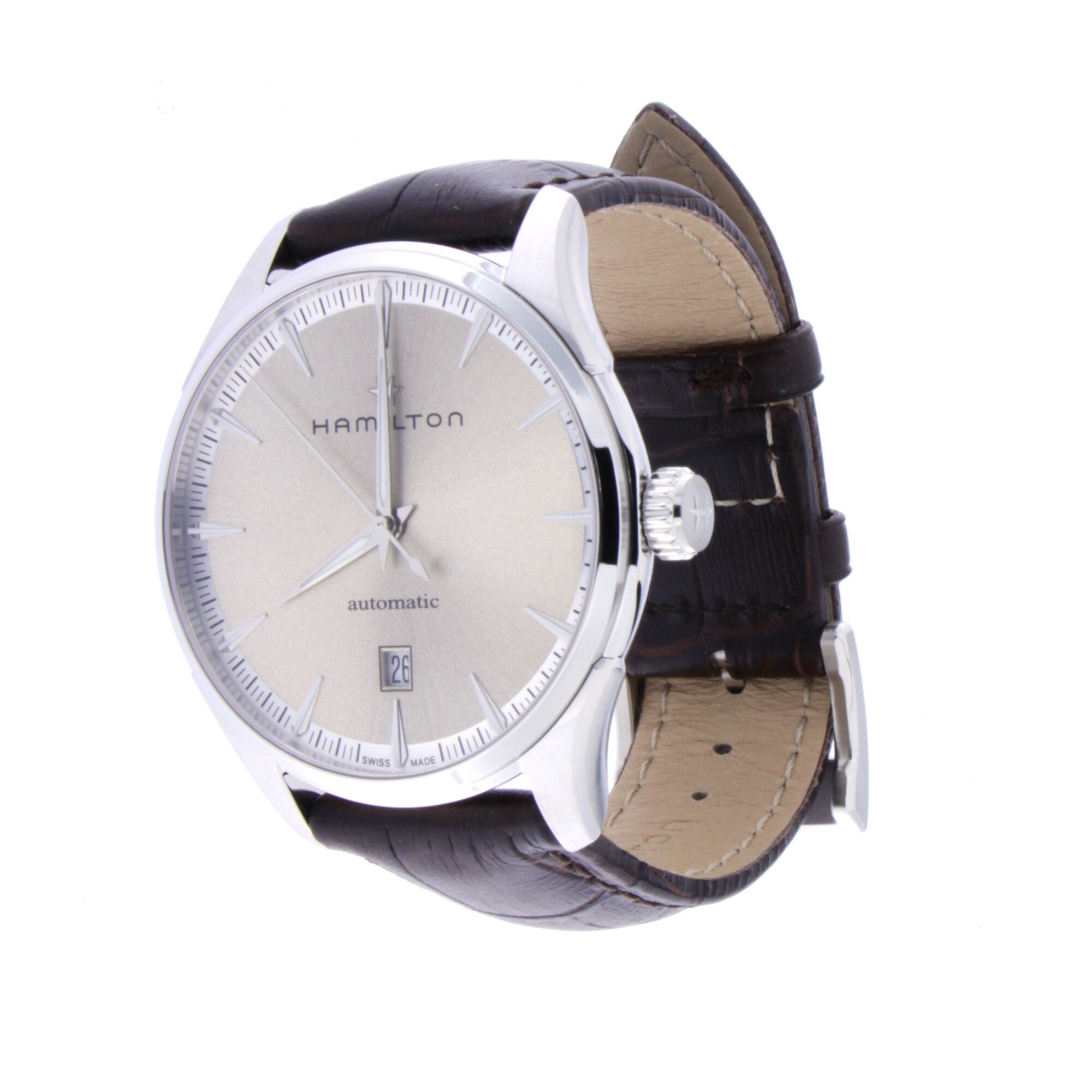 Ceas unisex, Hamilton, Piele naturala/Otel, Multicolor - eMAG.ro