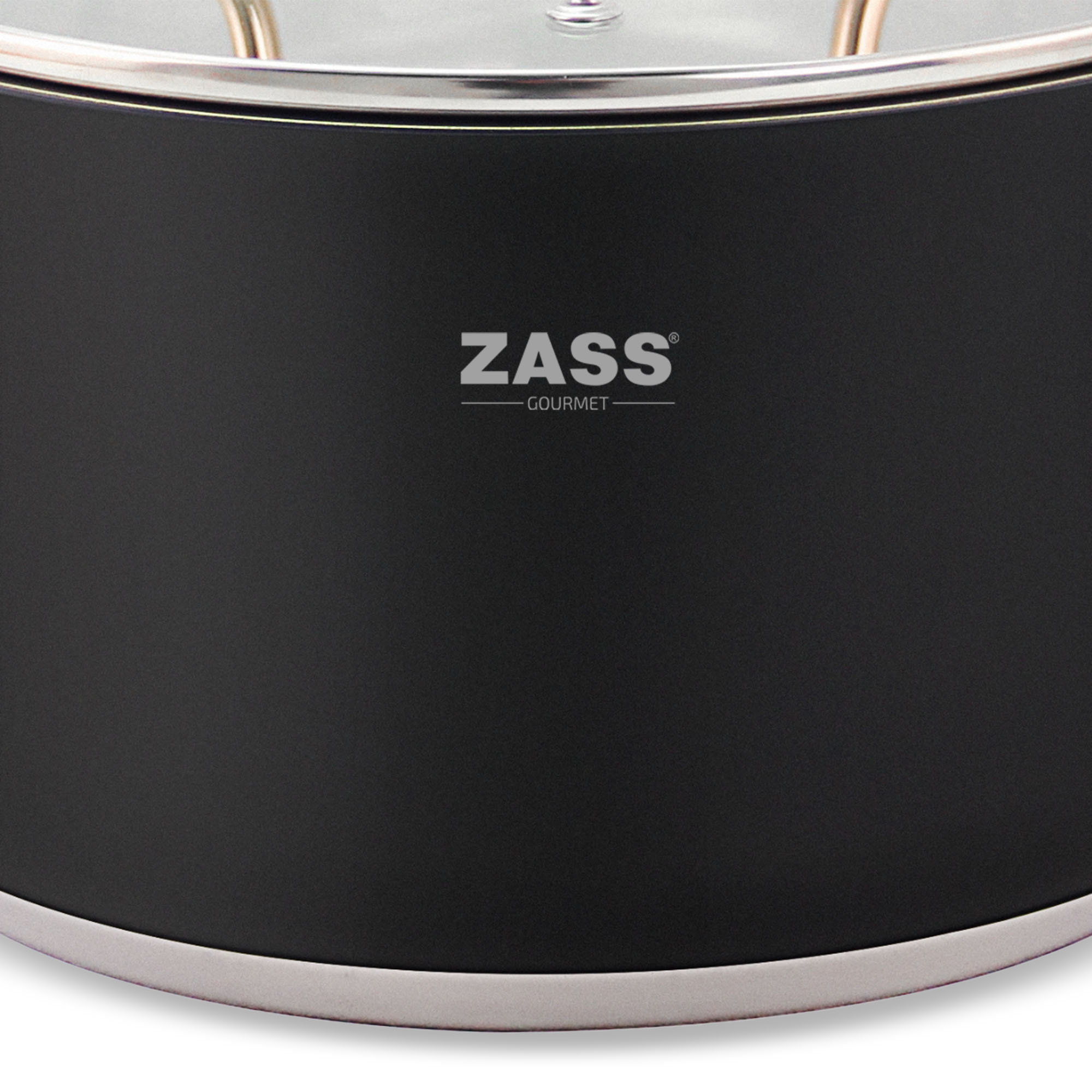 Zass Gourmet ZG-SCS 01 fazék készlet, rozsdamentes acél, fedővel, 6 db ...